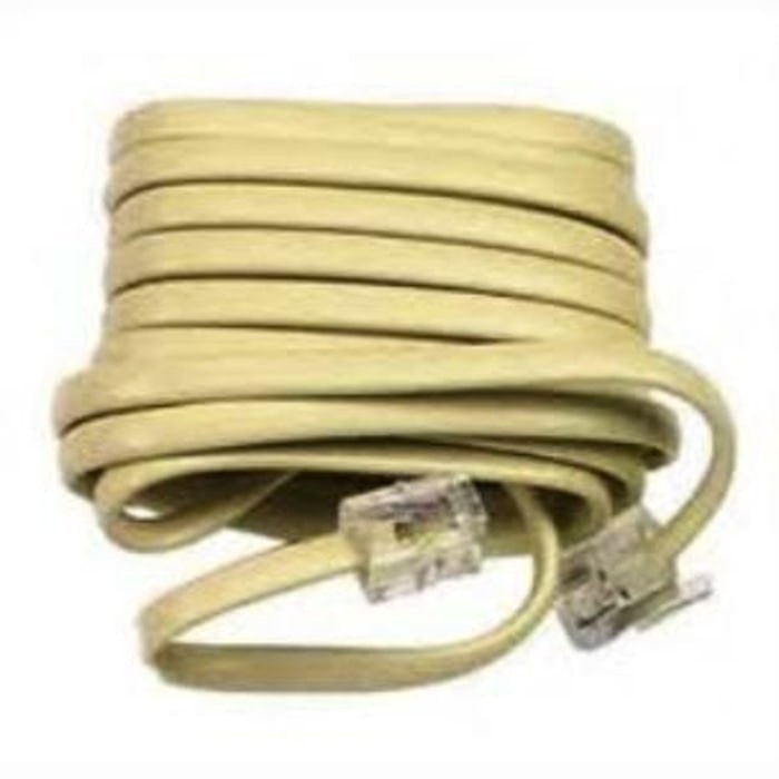 Jual Kabel Isi 4 LINE Telpon 5 m + Jack RJ 11/ Telepon Telfon Cable ...