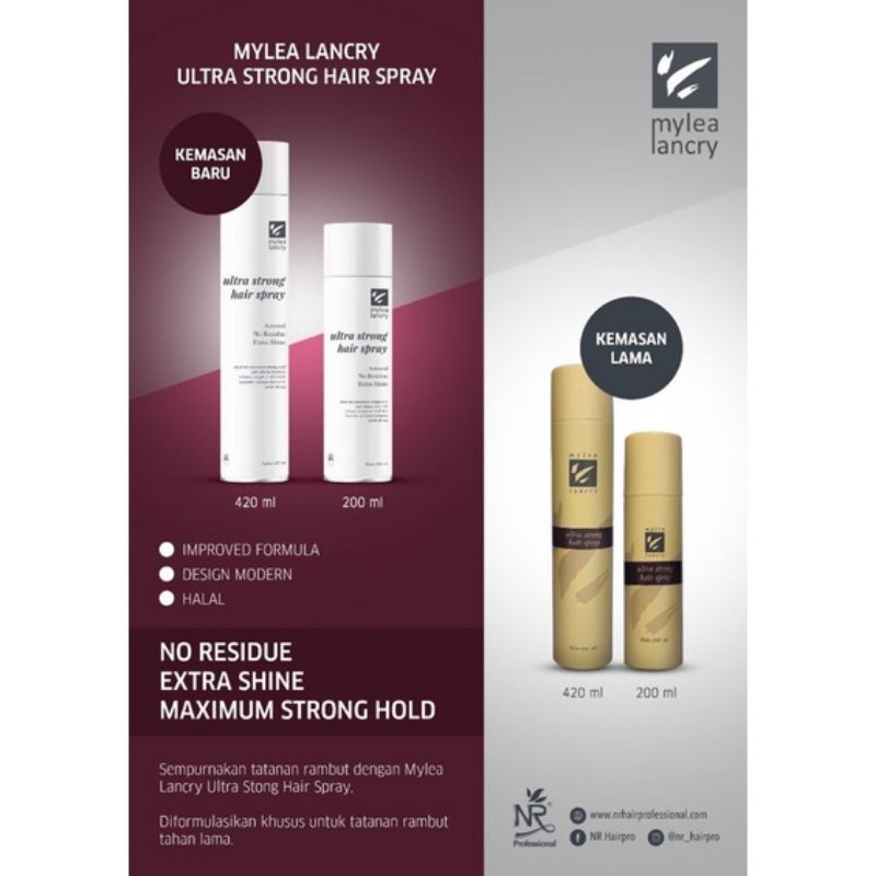 Jual HairSpray Mylea 450ML | Shopee Indonesia