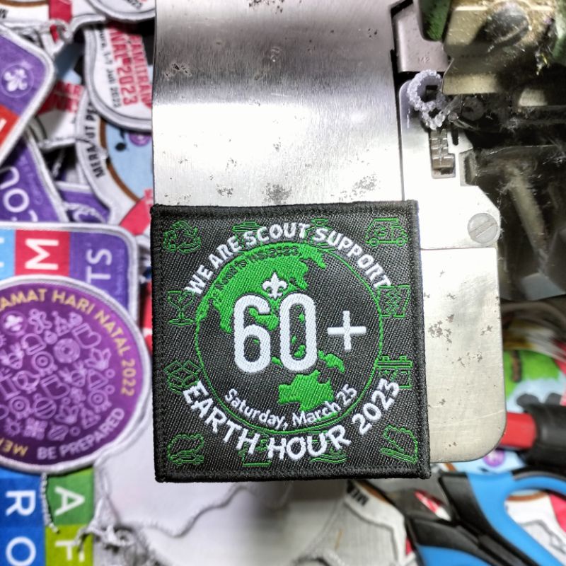 Jual New Earth Hour 2023 Patch Emblem Merrowed | Shopee Indonesia