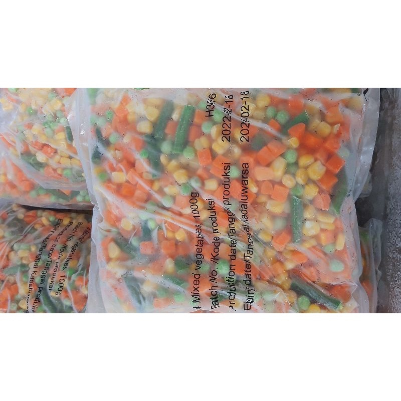Jual MIX VEGETABLE 1 KG PRINTING | Shopee Indonesia