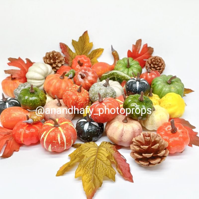 Jual LABU ARTIFICIAL DUMMY HIASAN PALSU FOAM PLASTIK PUMPKIN ARTIFICIAL ...