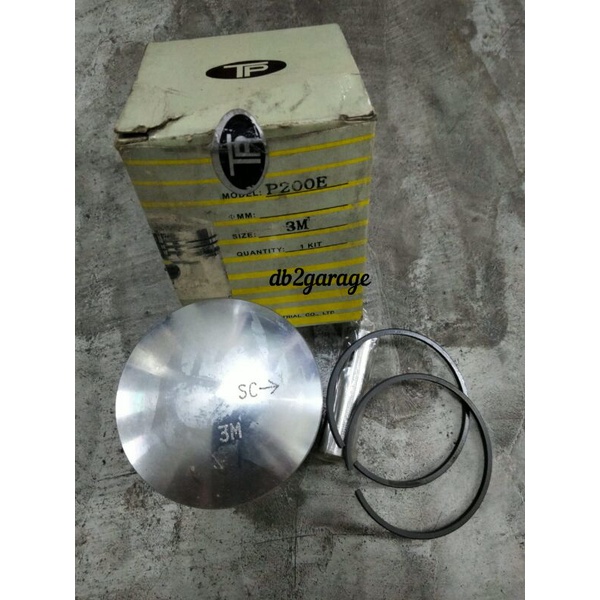 Jual seher set + ring + piston OVS 3M vespa 200cc | Shopee Indonesia