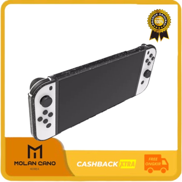 Jual MOLAN CANO Iplay HBS-406 Silicone Transparan Glitter for Nintendo Switch OLED | Shopee ...
