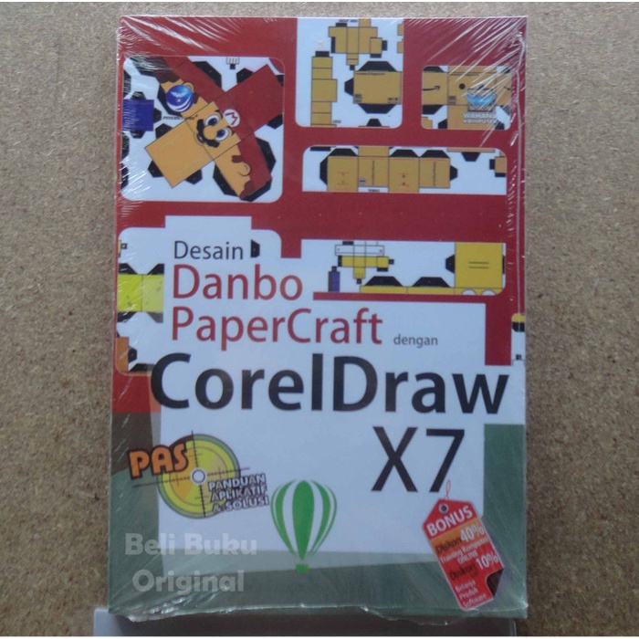 Jual [READY] Buku Desain Danbo Papercraft Dengan Coreldraw X7 LIMITED ...
