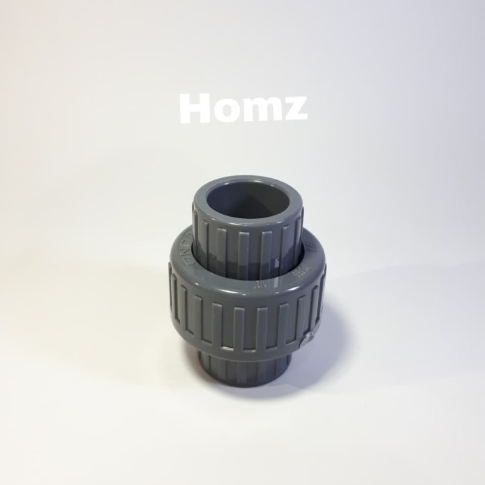 Jual Fitting Onda Water Mur 1/2" Inch Pvc Polos/W Mur 0,5 In Tanpa Drat ...