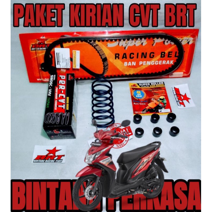 Jual PAKET KIRIAN CVT BRT BEAT FI STARTER KASAR 2012-2014 SCOOPY FI ...