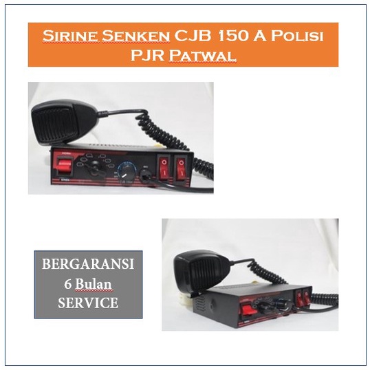Jual Sirine Senken CJB 150 A Polisi PJR Patwal Murah Sirine senken Suara Bagus Patwal BERGARANSI ...