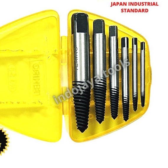 Jual TEKIRO HAND TAP TAB ULIR BALIK DRAT KIRI BAUT PATAH 6 PCS SCREW ...