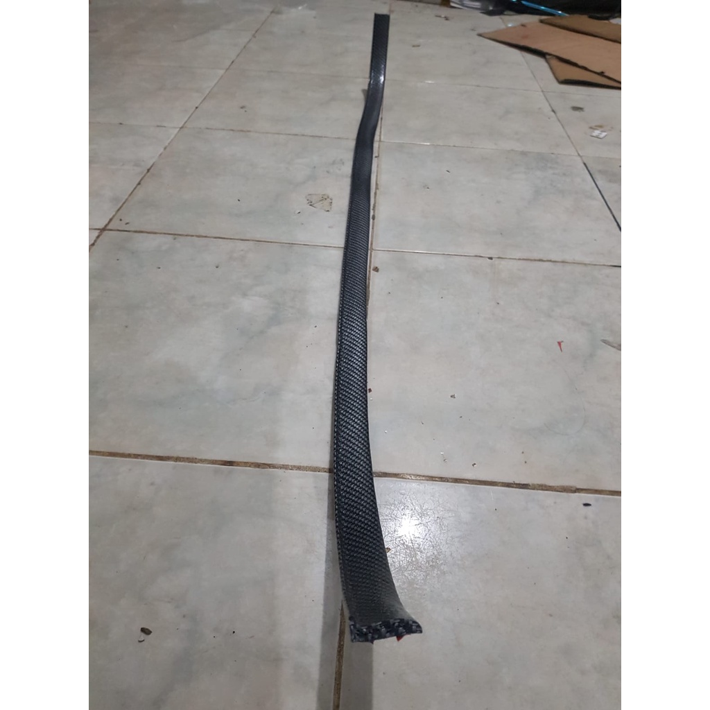 Jual Ductail Carbon Ducktail Karbon/ Rubber Spoiler Universal | Shopee ...