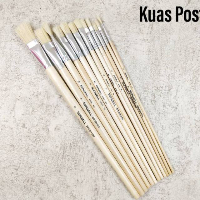 Jual (1Pcs) Kuas Poster Lukis No 3 / 4 / 5 | Shopee Indonesia