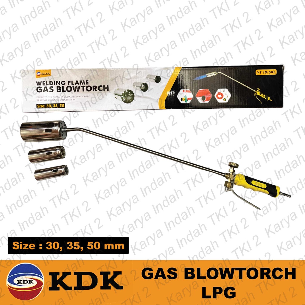 Jual Blow Torch Gas KDK Alat Pembakar Aspal Waterproofing Heating Torch ...