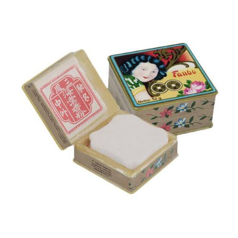 Jual Fanbo Bedak Padat Putih Hoitong Cap Nyonya bedak jadul | Shopee ...