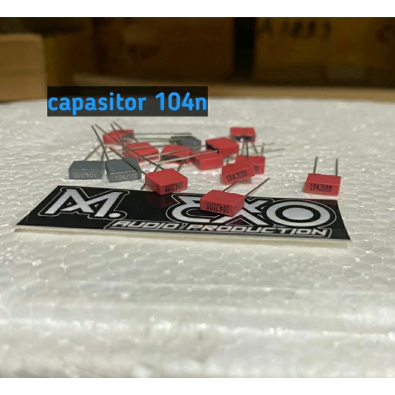 Jual capasitor mkm 104n 100v 100kp 100v original for audio | Shopee Indonesia