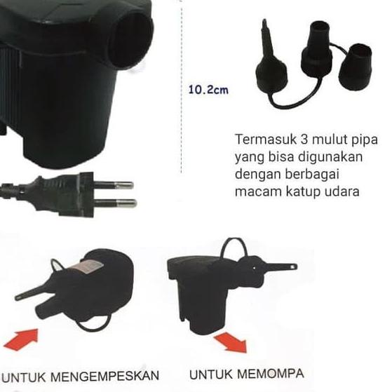 Jual Pompa Angin Listrik KISUBO KSB100 - Pompa Listrik Kolam renang | Shopee Indonesia