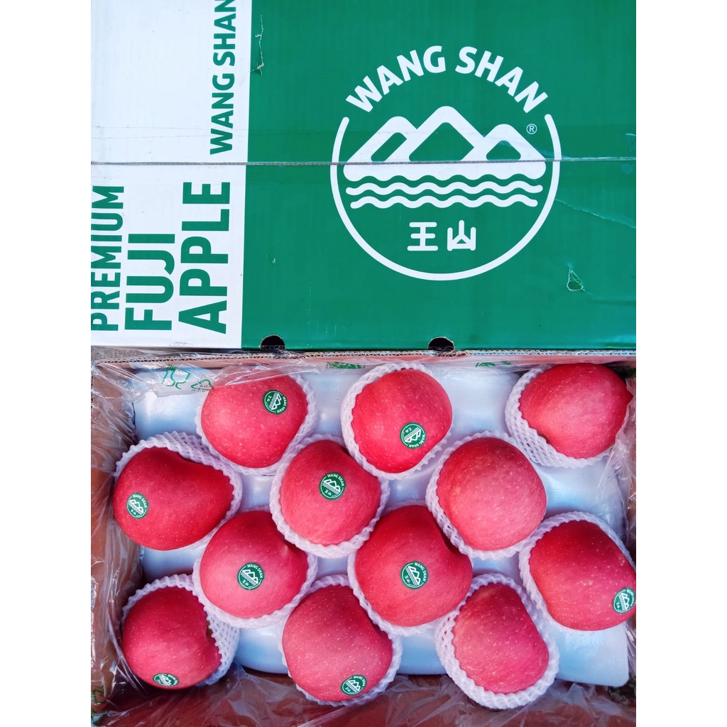 Jual Buah Apel Fuji Wang Shan Premium Import 1kg | Shopee Indonesia