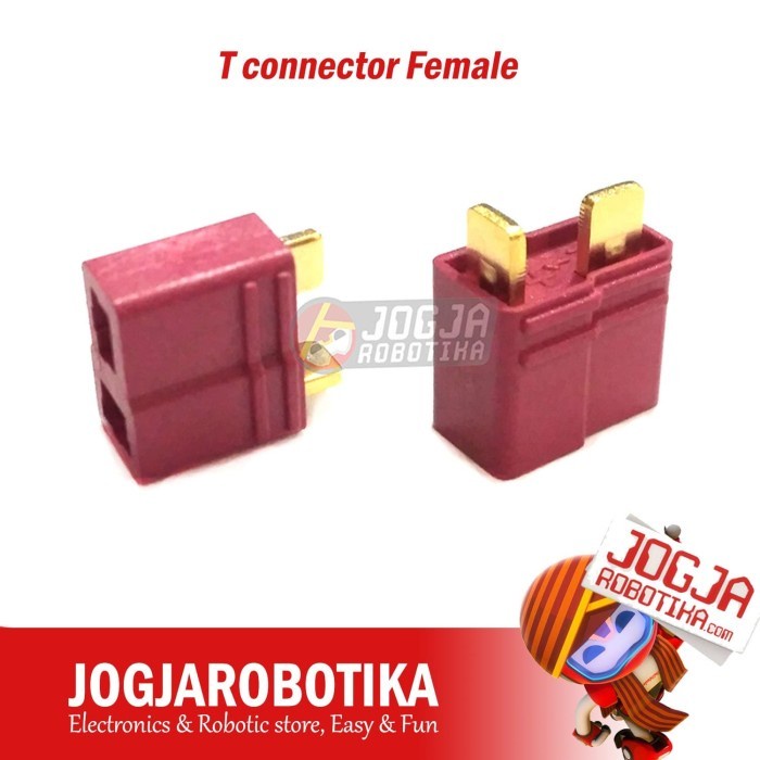 Jual T Plug Battery T Connector Female Tplug T-Plug Power Konektor ...