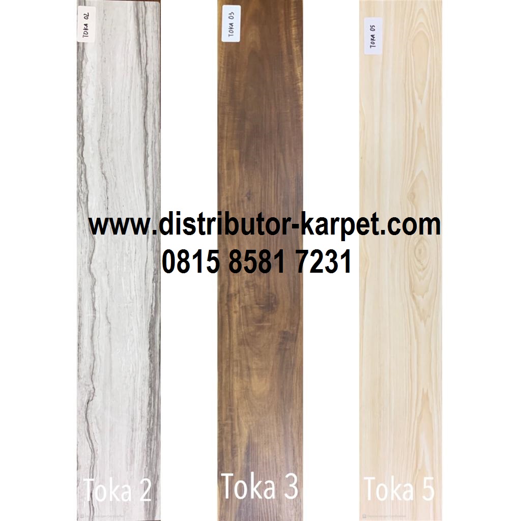 Jual Lantai Vinyl Toka Motif Kayu Tebal 2mm Anti Rayap & Anti Air | Shopee Indonesia