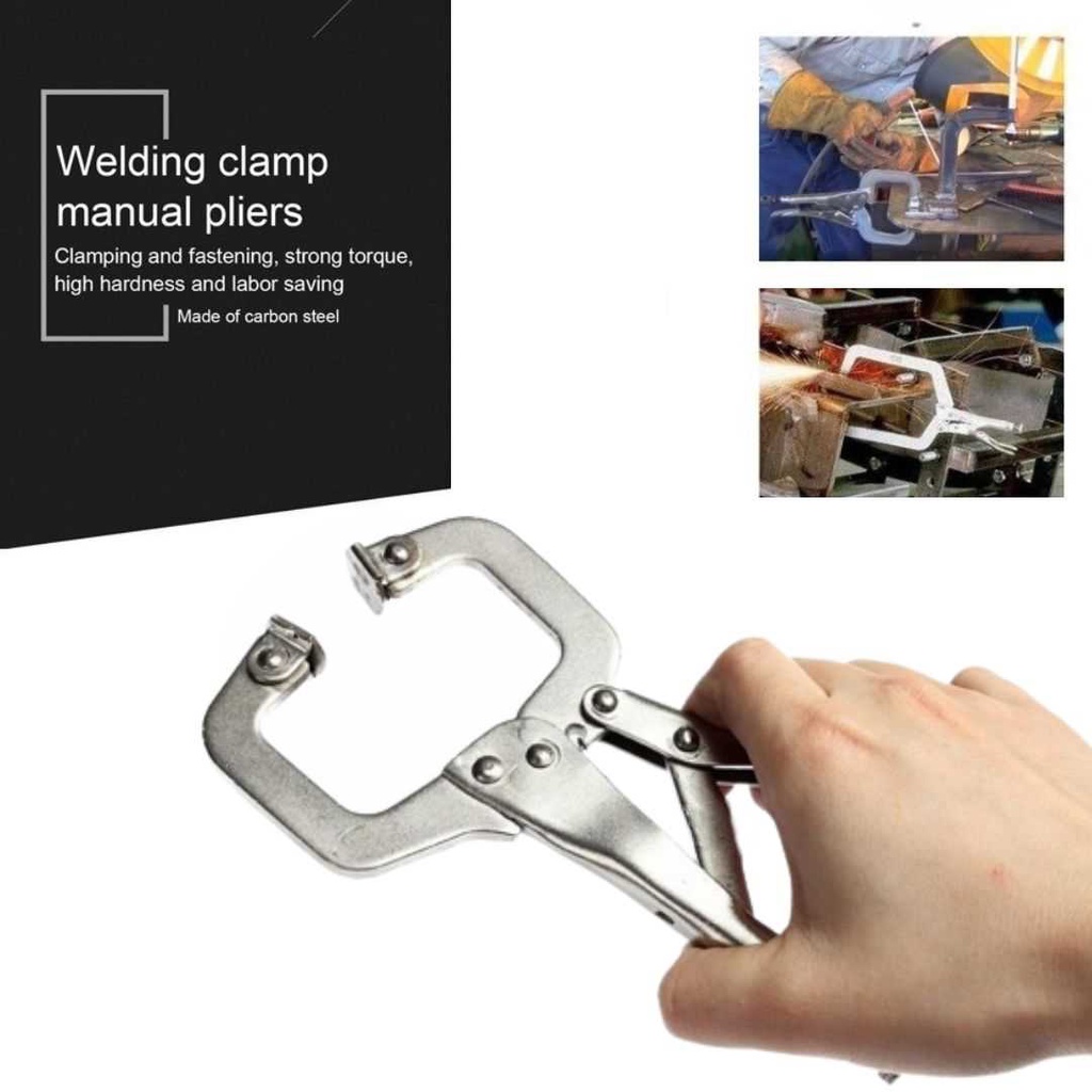 Jual Tang Penjepit Vise Grip Welding Mouth C Clamp 5 Inch - A161 ...