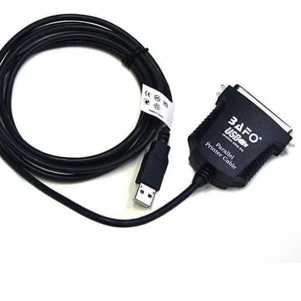 Jual Kabel Usb To Paralel BAFO Original (Usb to LPT - Printer) | Shopee ...