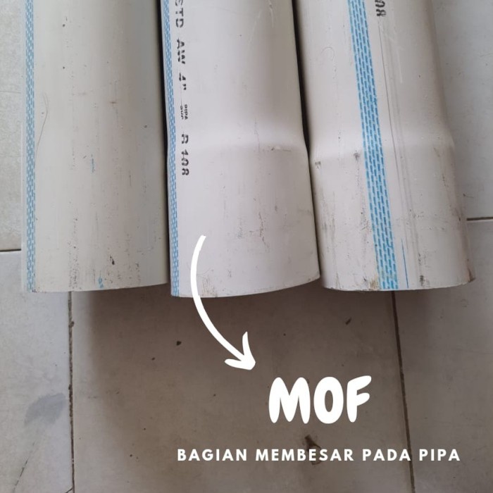 Jual Pipa Pvc Pipa Air Pvc 4" Inch Aw 1 Meter Paralon Air | Shopee ...