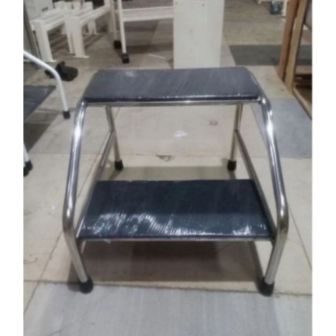 Jual tangga pasien stainless footstep / tangga meja periksa | Shopee ...