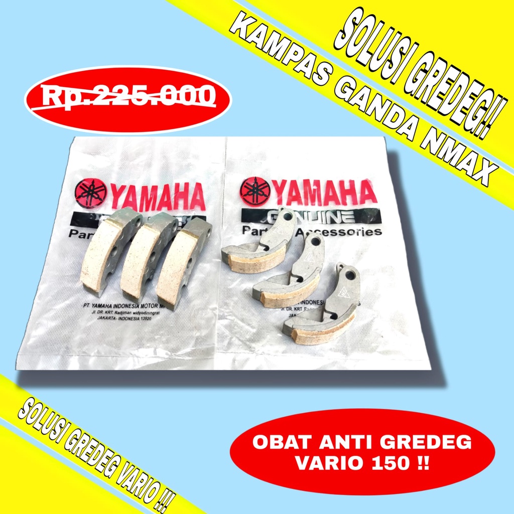 Jual Kampas Ganda Nmax 2DP | KAMPAS GANDA NMAX AEROX LEXI PNP PCX VARIO ...