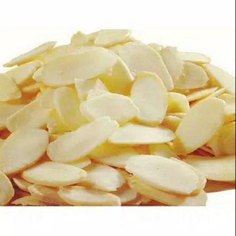 Jual Almond Slice Mentah 100 gram (Repack ) | Shopee Indonesia