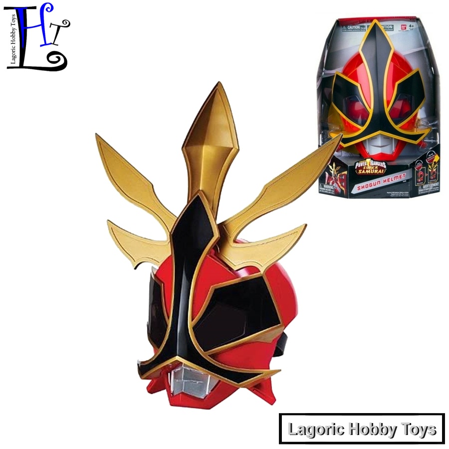 Jual Power Rangers Super Samurai Shogun Helmet Bandai Cosplay Kostum ...