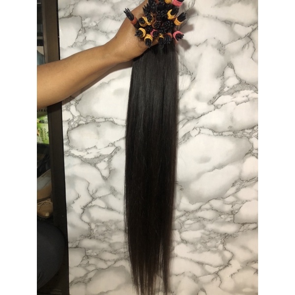 Jual HAIR EXTENSION/RAMBUT SAMBUNGAN ASLI 100% ASLI ukuran 70cm ...