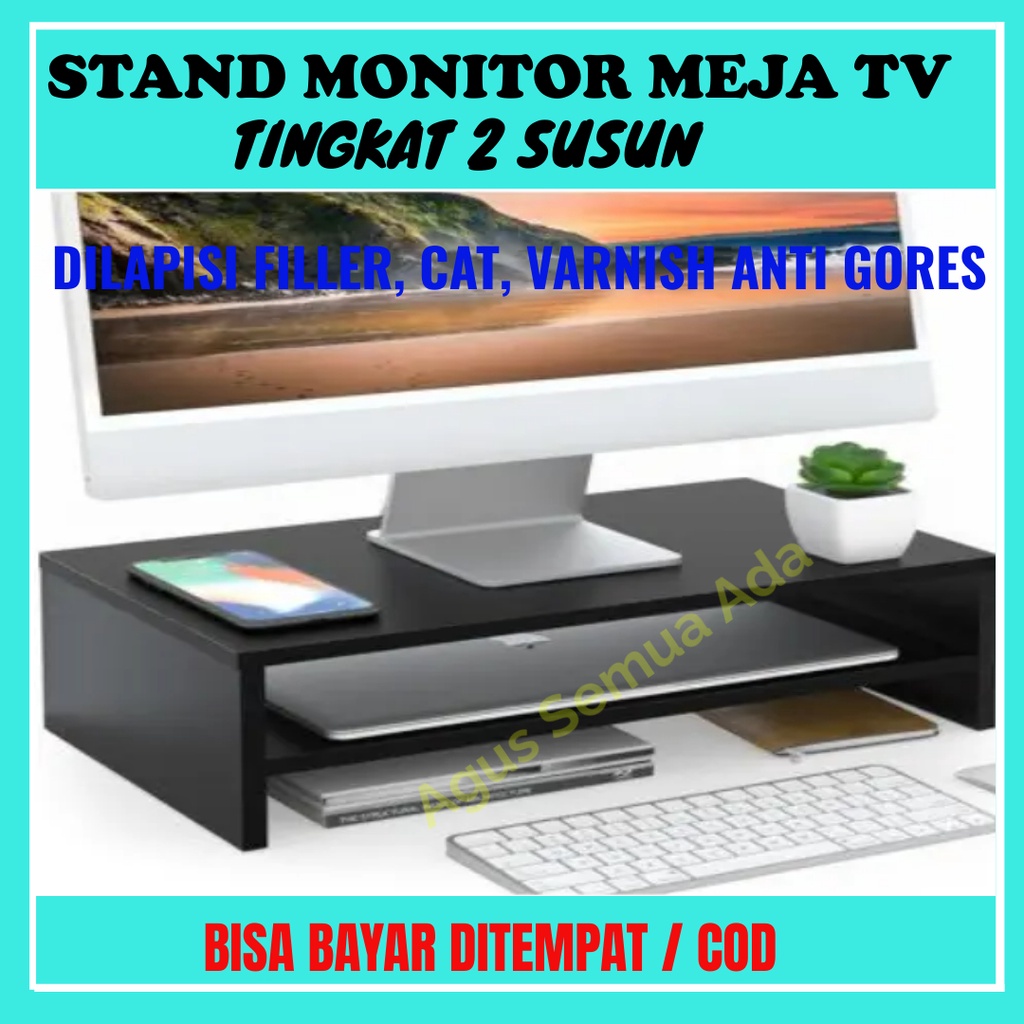 Jual Stand Monitor Rak Meja Laptop Dudukan Alas Tatakan Layar Tv ...
