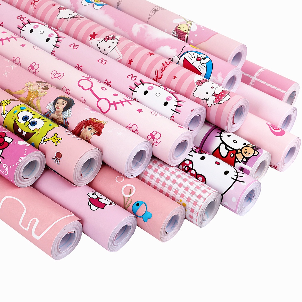 Jual Wallpaper Stiker Karakter Kartun Doraemon Anak High Quality by ...