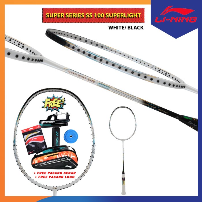 Jual LINING Super Series Ss 100 Superlight Raket Badminton Original ...