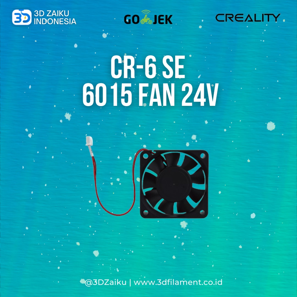 Jual Original Creality CR-6 SE 3D Printer 6015 Fan 24V | Shopee Indonesia