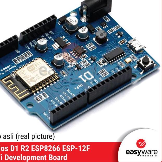 Jual WEMOS D1 WIFI ESP8266 Development Board WEMOS D1 UNO | Shopee Indonesia