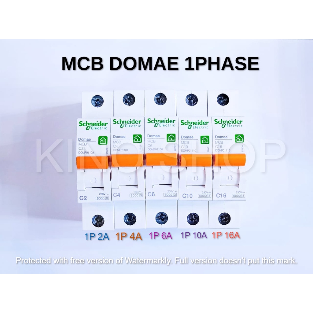 Jual MCB DOMAE 1P SCHNEIDER | Shopee Indonesia