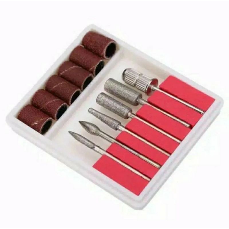 Jual set mata poles grafir ampelas mini grinder / aksesoris mini ...