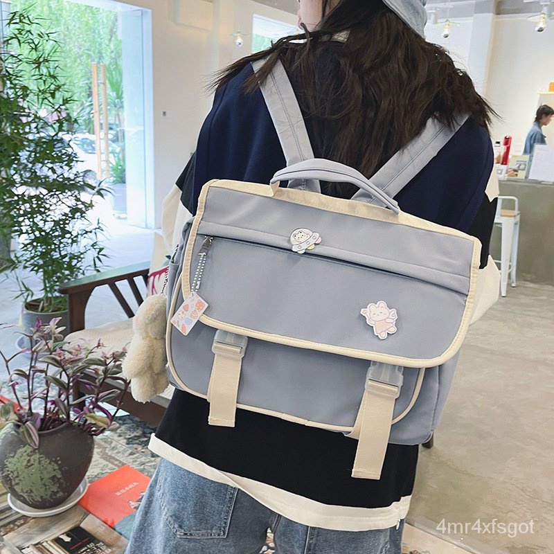 Jual Japanese Style School Bags For Teenage Girls New JK Bag Large ...
