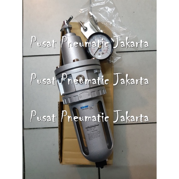 Jual Filter Regulator MINDMAN MAFR400-15A Filter Regulator 1/2" Mindman ...