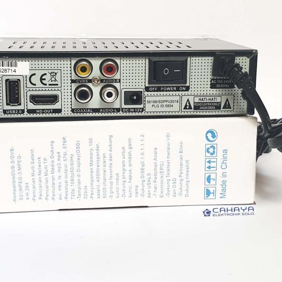 Jual New Skybox A1 HD Receiver Parabola AVS Powervu Autoroll Baru ...