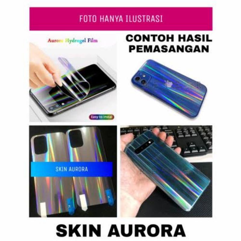 Jual Oppo Reno 2F , A5S , F7 , A31 2020 - Back Skin Aurora / Garskin ...