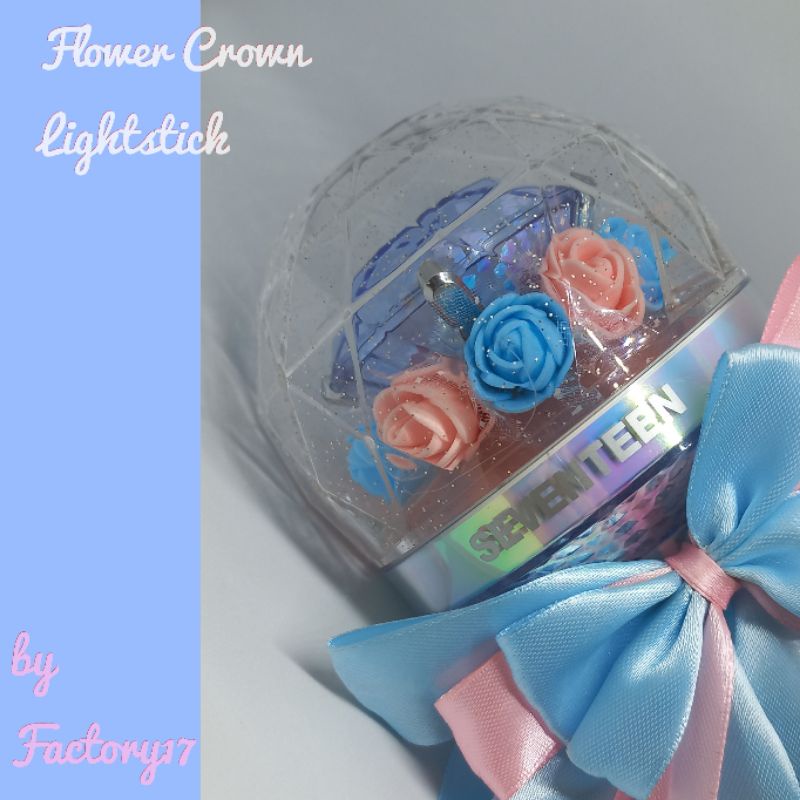 Jual Flower Crown Lightstick Caratbong Ready Stock | Flower Crown Kpop ...