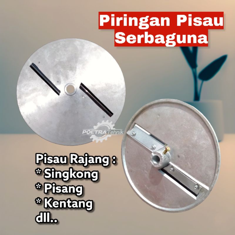 Jual Piringan Pisau Mesin Potong Rajang Singkong Kentang - Mata Pisau ...