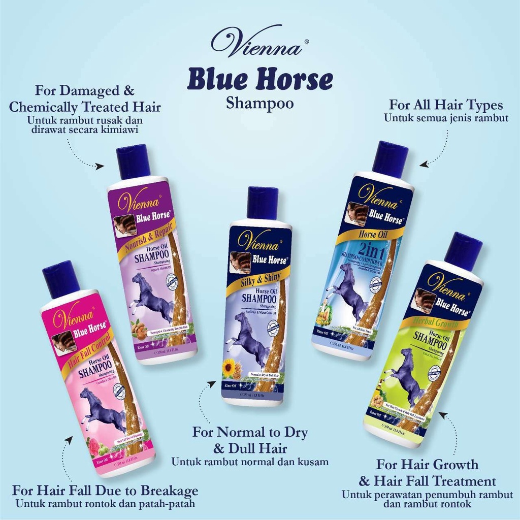 Jual VIENNA SHAMPOO KUDA 350ML | Shopee Indonesia