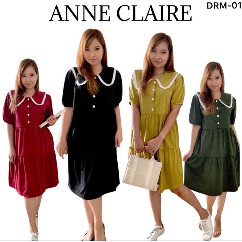 Jual ANNE CLAIRE Dress Matross DRM-01 • Namie Series • - dress kerah ...