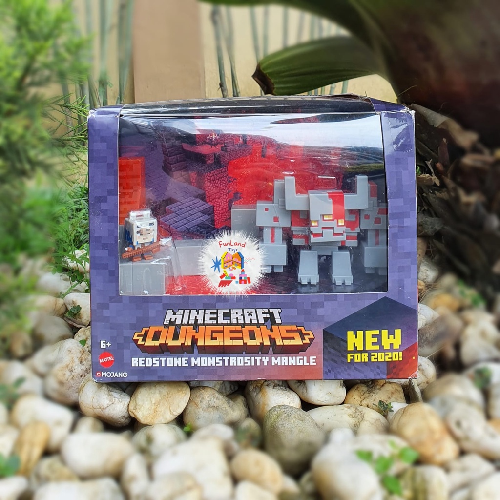 Jual Minecraft Dungeon Redstone Monstrosity Mangle Mini Battle Box ...