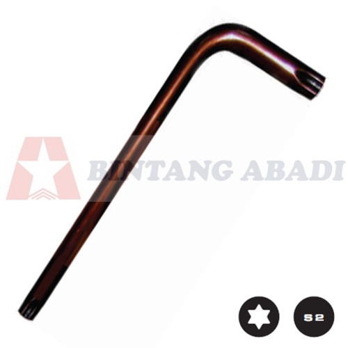 Jual Lippro Kunci L Bintang T25 Tanpa Lubang Star Key No Tamper ...