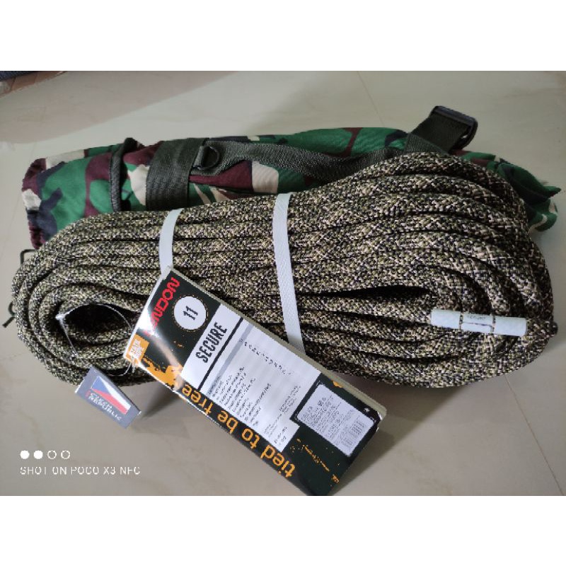 Jual TALI KARMANTEL STATIS TENDON SECURE 11mm X 50 MITER. LENGKAP ...