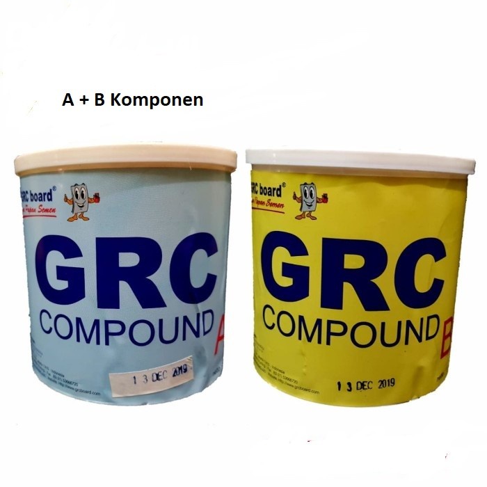 Jual Tape Grc Board Kompon Compound Compond A+B 2Komponen - 2Kg / 8Kg ...