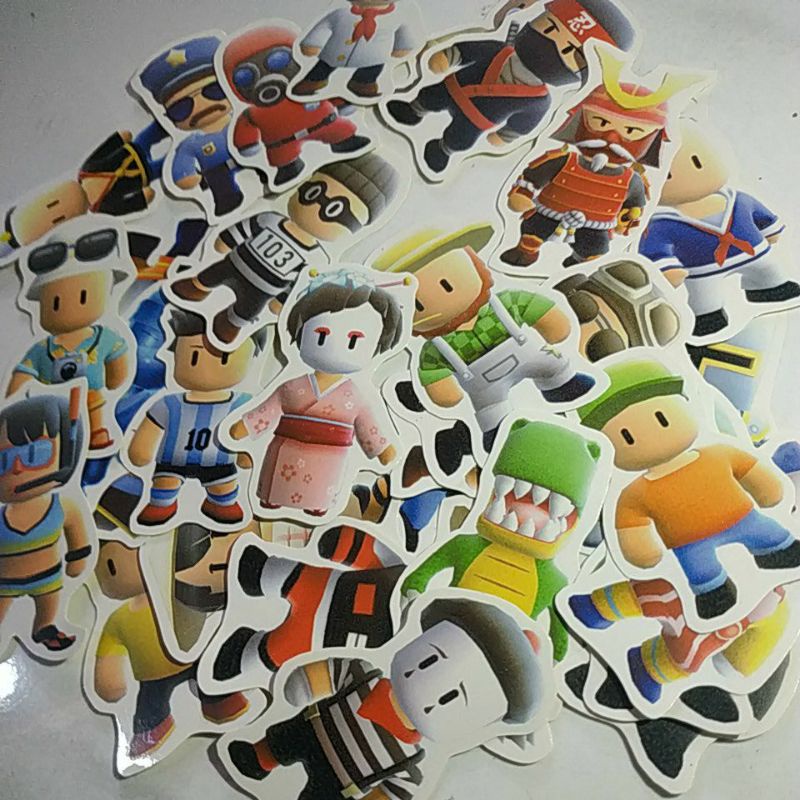 Jual Sticker Stumble Guys Stiker Game Stumble Guys | Shopee Indonesia