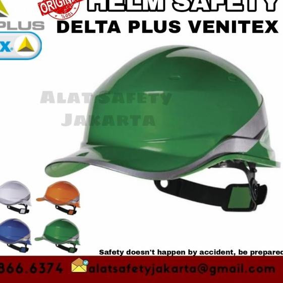 Jual Helm DELTA Plus / Safety Helmet DELTA Plus /Helm Proyek - Hijau ...